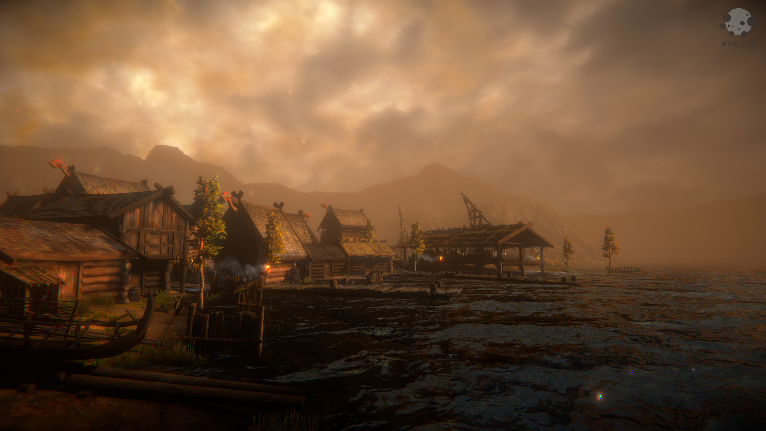 Unity Viking Village + Water Shader, Dynamic Sky, STC (Demo). Free Unity Asset. Nicholas Veselov ...